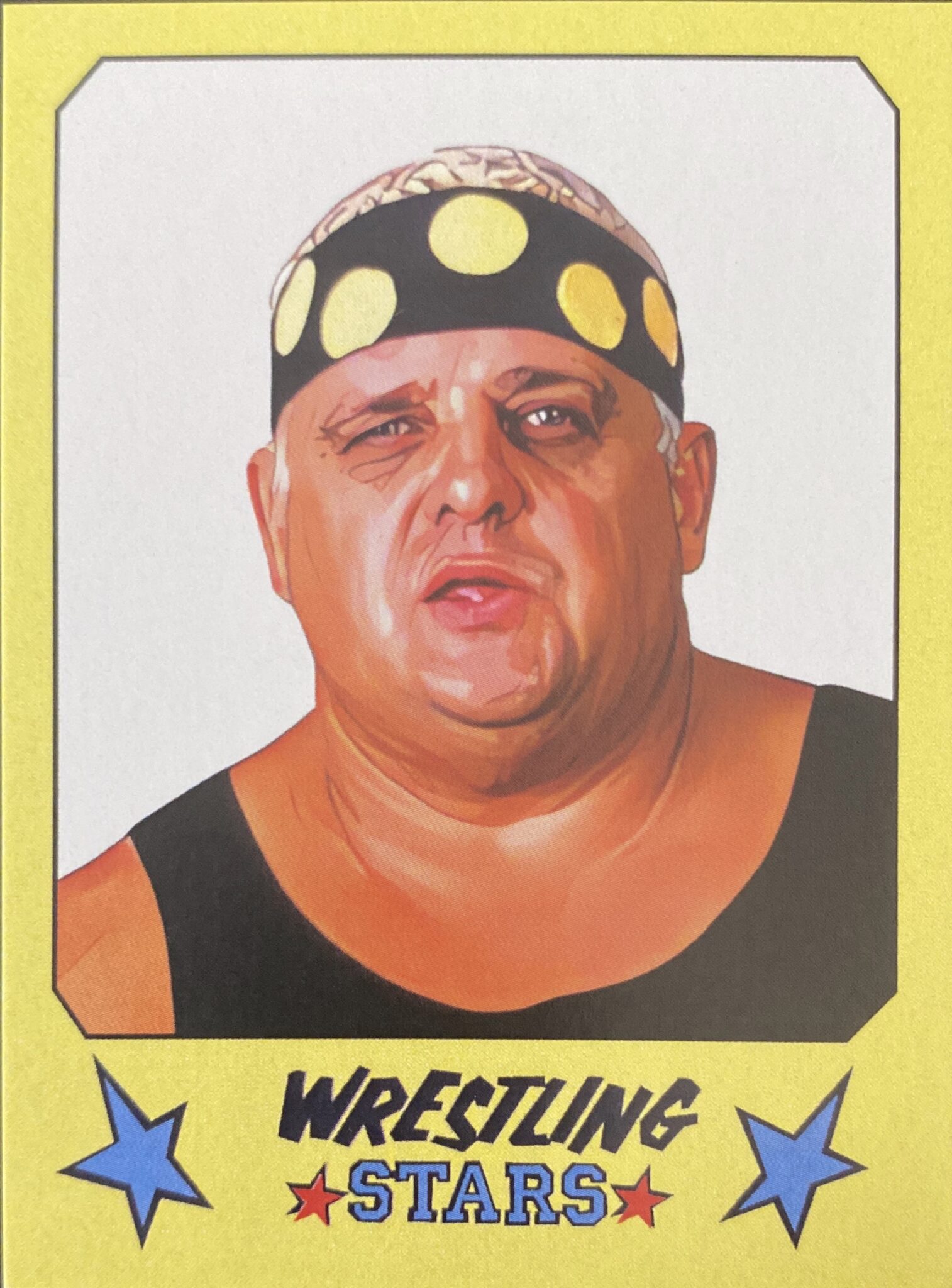 75KINGS WRESTLING ART WRESTLING STARS 2021 – DUSTY RHODES #9 | CRAZY ...