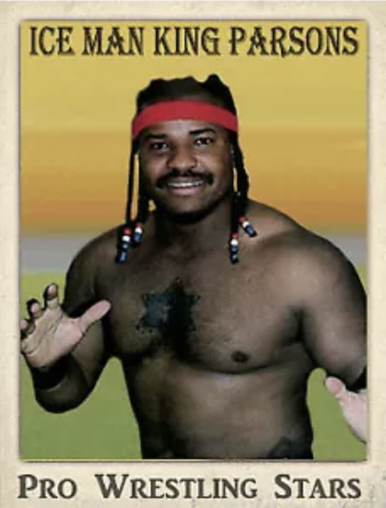 LJACARDS PRO WRESTLING STARS 2021 – ICE MAN KING PARSONS | CRAZY CARD ...