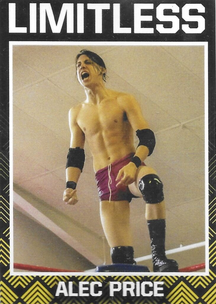 LIMITLESS WRESTLING SERIES 3 2020 – ALEC PRICE | CRAZY CARD COLLECTOR®