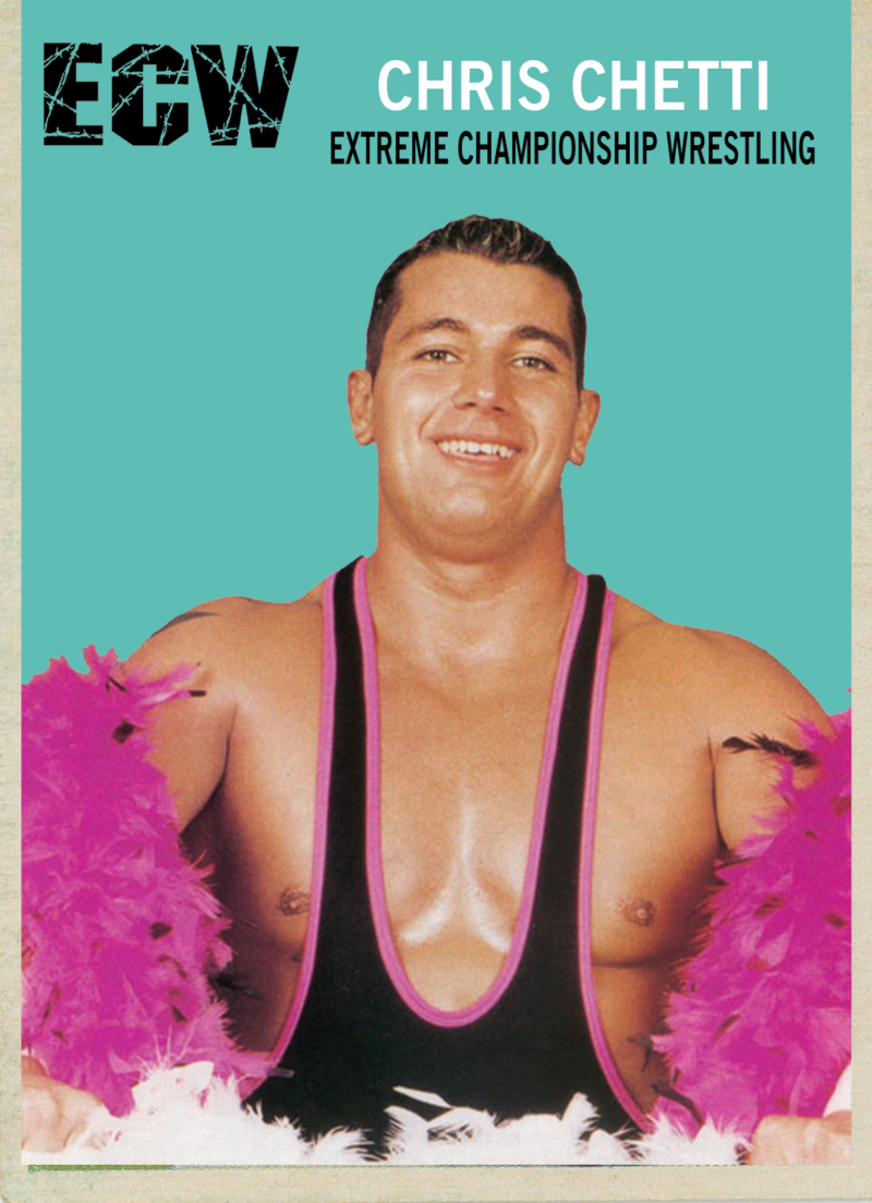 LJACARDS ECW WRESTLING 2020 – CHRIS CHETTI | CRAZY CARD COLLECTOR®
