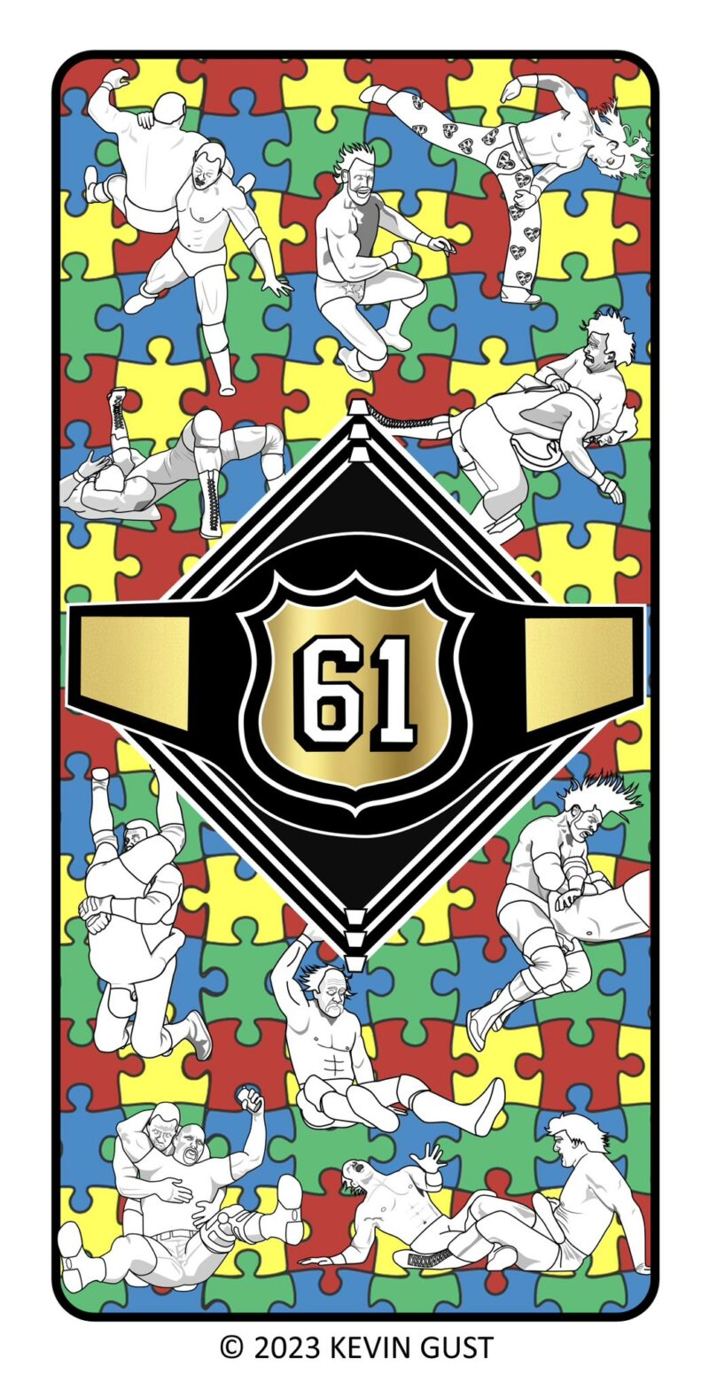 KGUST61 1985 SHOGAKUKAN ALL-TIME WRESTLING ICONS ART PLAYING CARDS 2023 ...