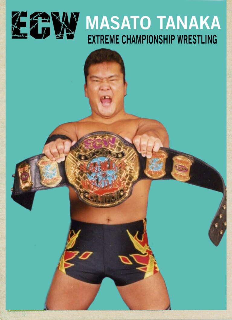 LJACARDS ECW WRESTLING 2020 – MASATO TANAKA | CRAZY CARD COLLECTOR®