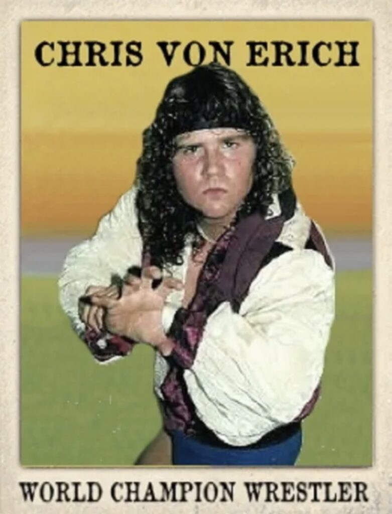 LJACARDS WORLD CHAMPION WRESTLERS SERIES 1 2023 – CHRIS VON ERICH ...
