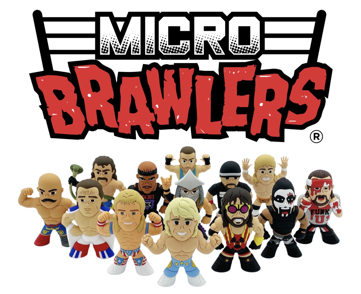 PRO WRESTLING TEES MICRO BRAWLERS FIGURES 2020-2023 | CRAZY CARD COLLECTOR®
