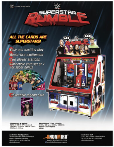 WWE ANDAMIRO SUPERSTAR RUMBLE 2018 | CRAZY CARD COLLECTOR®