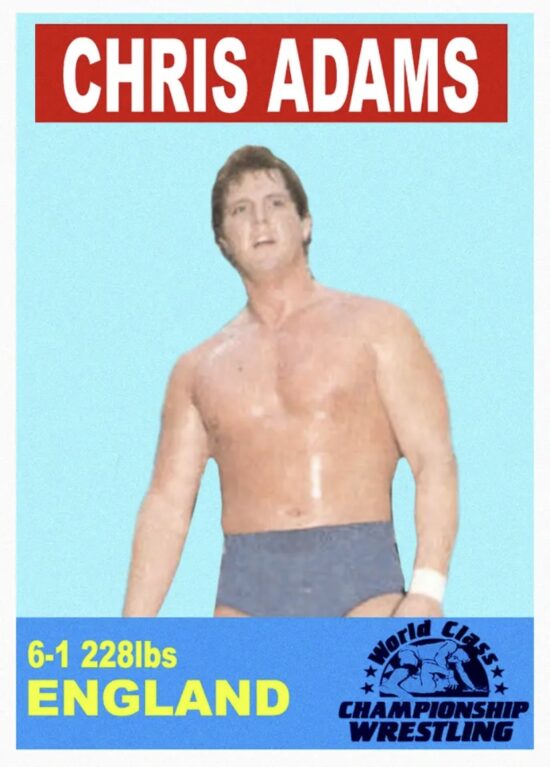 LJACARDS WCCW HISTORY OF WRESTLING TRADING CARDS 2023 – CHRIS ADAMS ...