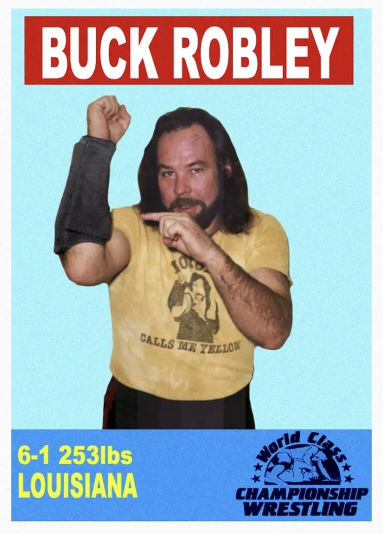 LJACARDS WCCW HISTORY OF WRESTLING TRADING CARDS 2023 – BUCK ROBLEY ...