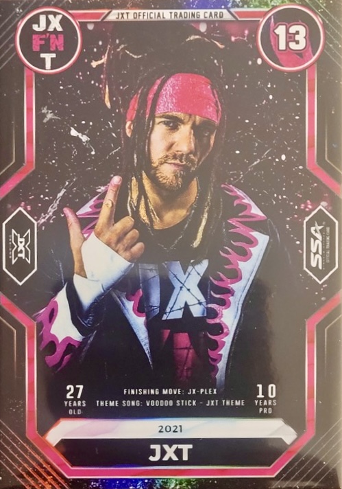 JXT OFFICIAL TRADING CARDS SET 1 2024 – 2021 – JXT #13 | CRAZY CARD ...